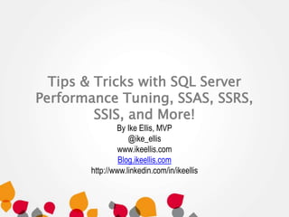 Tips & Tricks SQL in the City Seattle 2014 | PPT