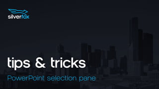 PowerPoint Selection Pane | PPT