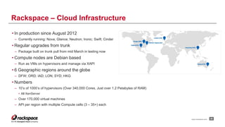 Tips Tricks and Tactics with Cells and Scaling OpenStack - May, 2015 | PPT