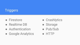 Tips & tricks for Firebase storage and Firebase functions | PPTX