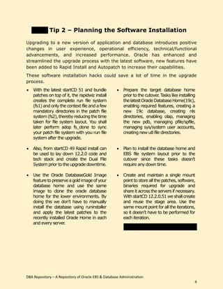 Tips_Tricks_for_Oracle_E-Business Suite_Database_Upgrade.pdf | Databases | Computer Software and ...