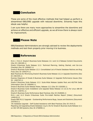 Tips_Tricks_for_Oracle_E-Business Suite_Database_Upgrade.pdf | Databases | Computer Software and ...