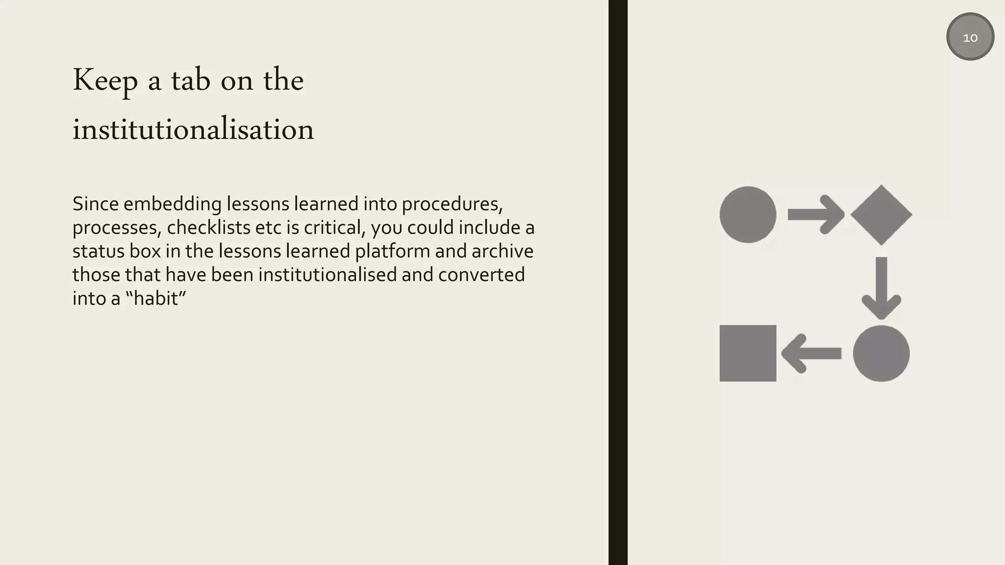 Tips & Tricks for Your Lessons Learned Program | PPTX