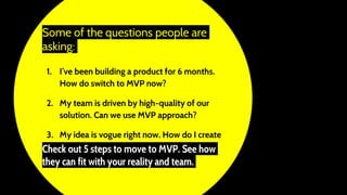 Tips & Tricks on how to build MVP | PPT