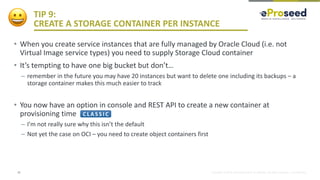 Tips & Tricks for Oracle PaaS Admins | PPT