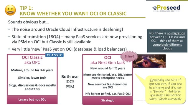 Tips & Tricks for Oracle PaaS Admins | PPT