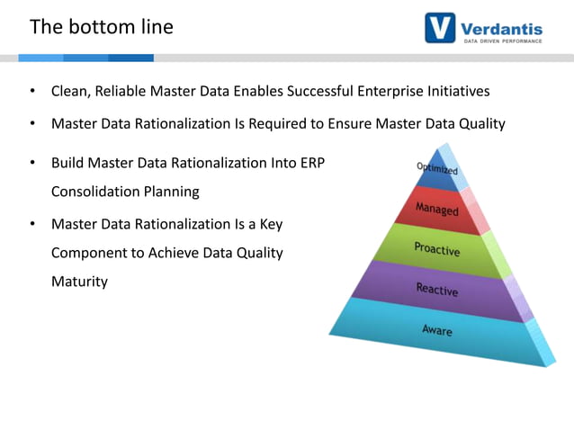 Tips & tricks to drive effective Master Data Management & ERP harmonization