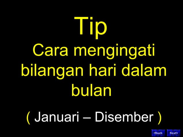 Tips untuk berjaya mengira | PPT