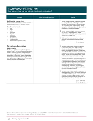 Tip tool observing teachers with technology | PDF