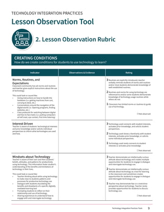Tip tool observing teachers with technology | PDF