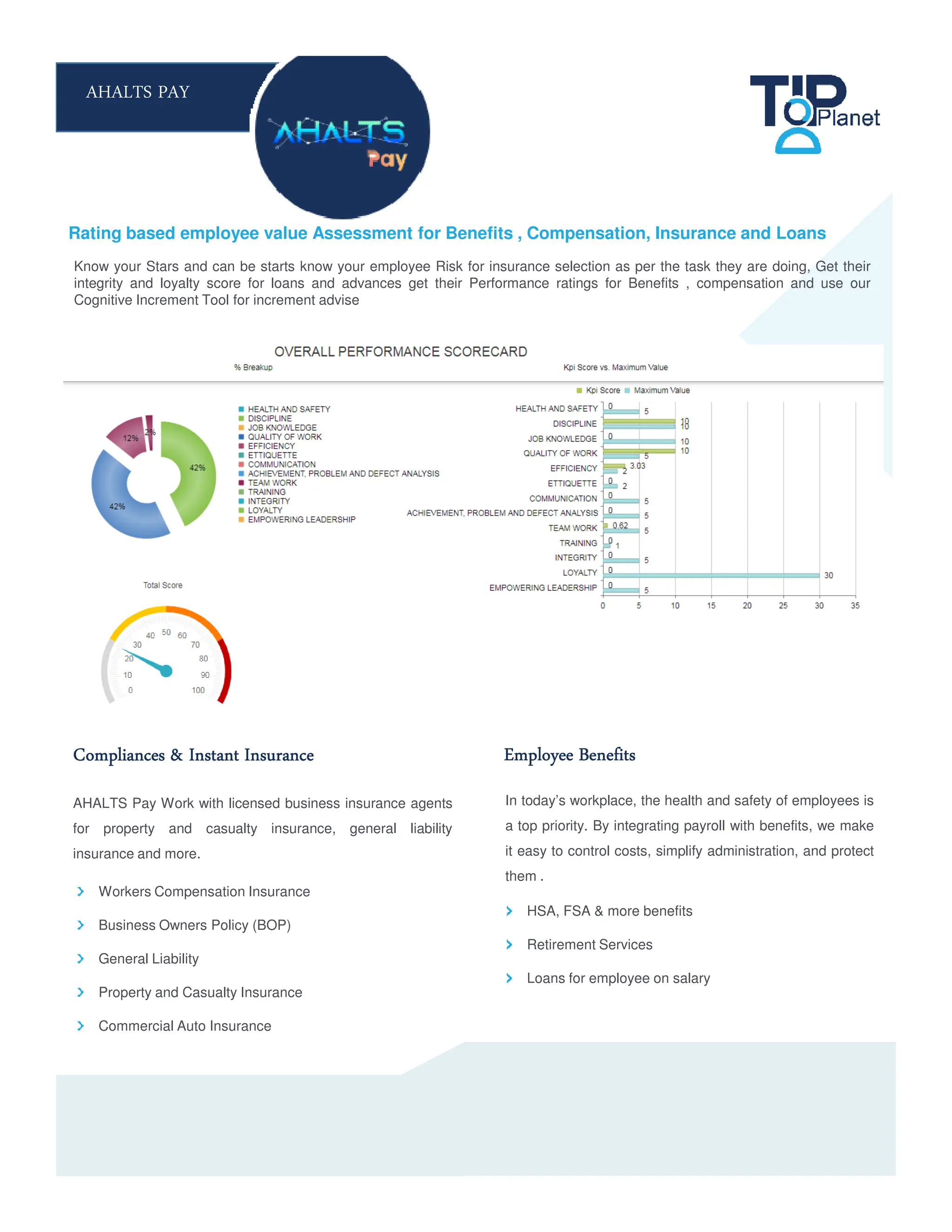 TIPTOP HRMS BROCHURE.pdf | Internet | Computing