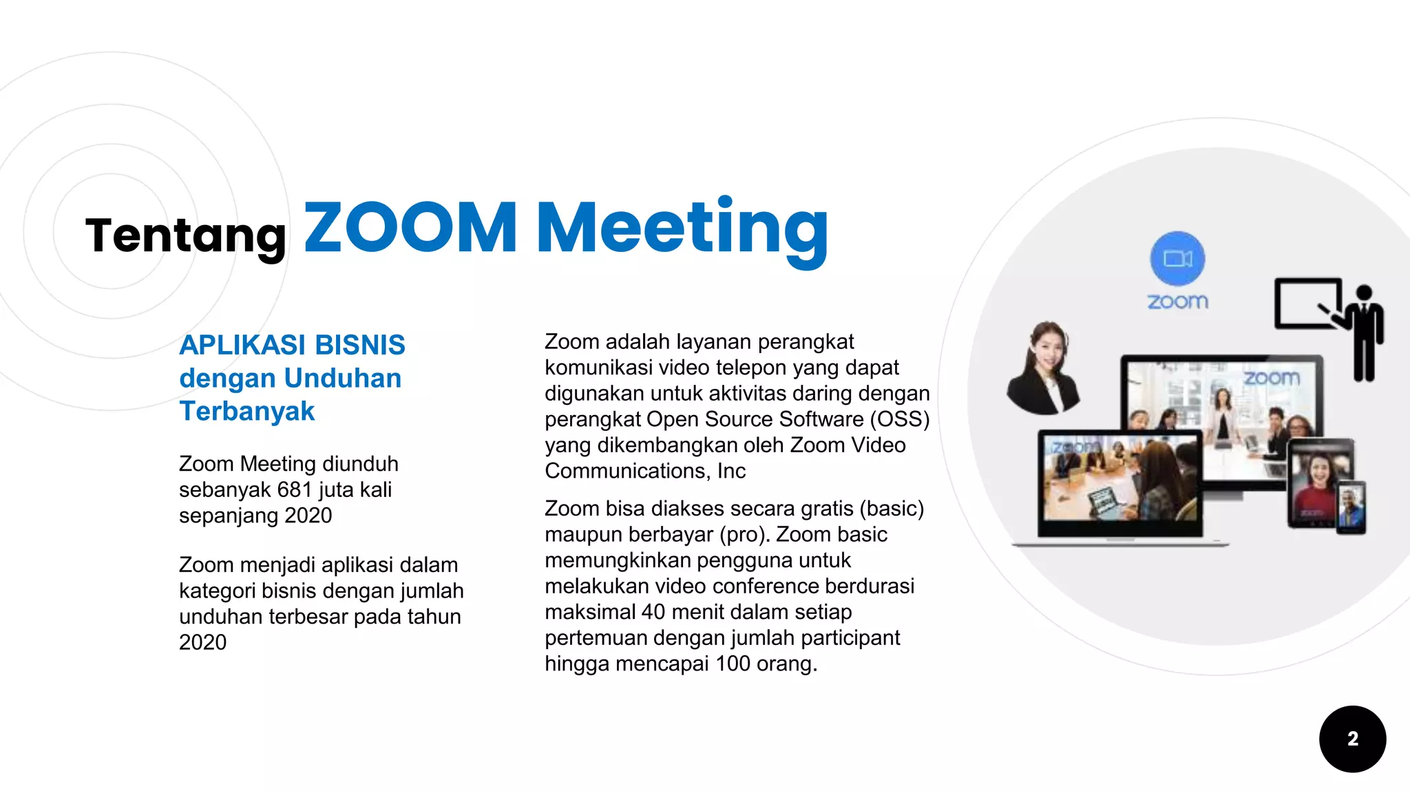 Tip trik pakai zoom meeting | PPTX