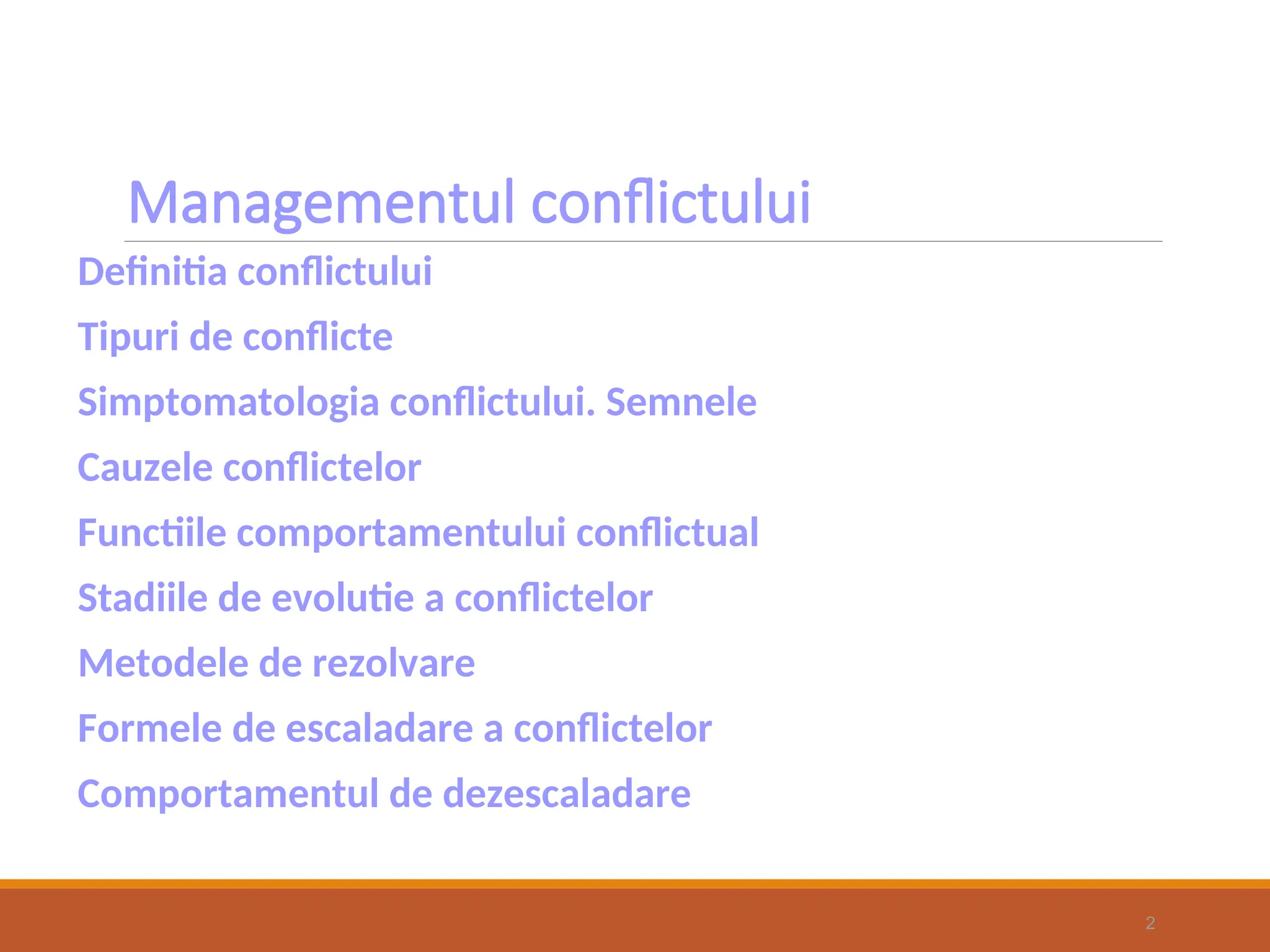 tipuri de conflicte prezentare care pot exista | PPT