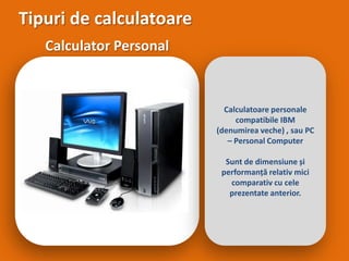 Tipuri calculatoare | PPTX