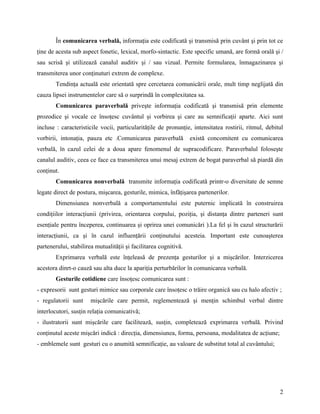 Tipuri de comunicare | DOC