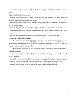 Tipuri de comunicare | DOC