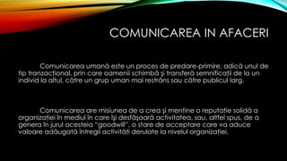 Tipuri de comunicare in afacerile internationale | PPT
