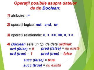 Tipuri de date simple | PPT