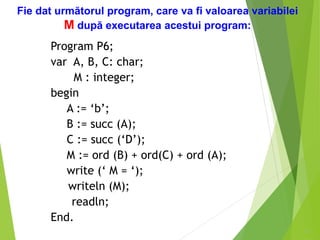 Tipuri de date simple | PPT