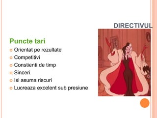 Tipuri de personalitate | PPTX