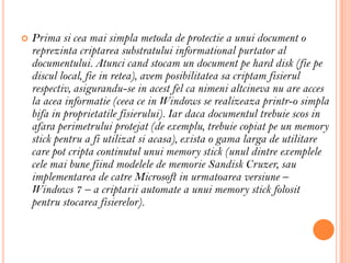 Tipuri de protecţie in documentele word | PPT