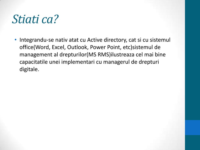 Tipuri de protectie a documentelor | PPT