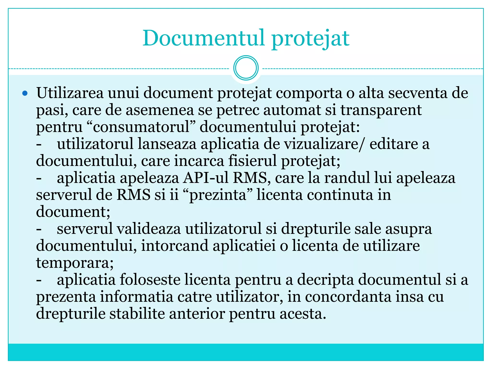 Tipuri de protectie a documentelor word | PPT