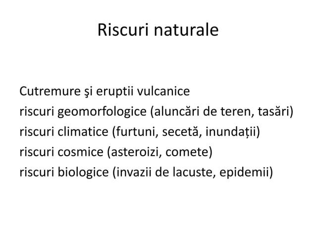 Tipuri de riscuri in asigurari | PPT