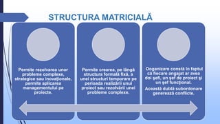 Tipuri de structuri organizatorice | PPTX