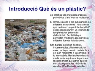 Materials plàstics | ODP