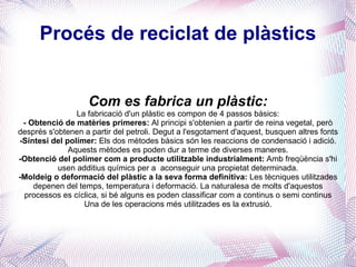 Materials plàstics | ODP