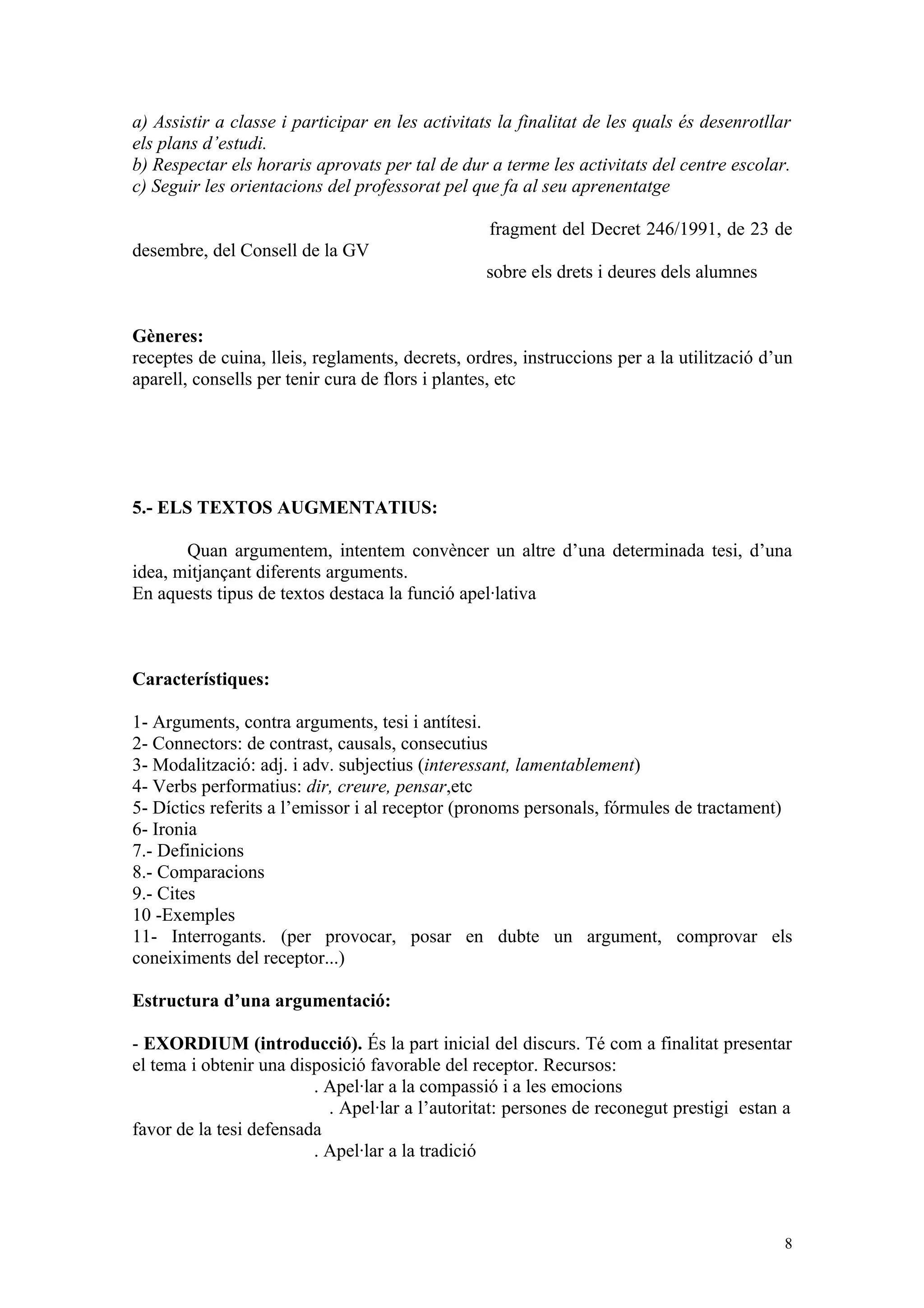 Tipus de textos 2 | PDF