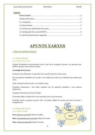 xarxes informàtiques | PDF