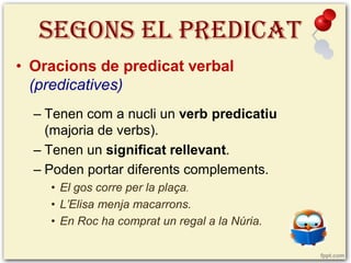 Tipus d'oracions 3r | PDF