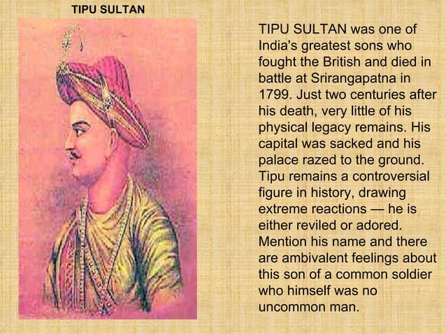 Tipu Sultan | PPT