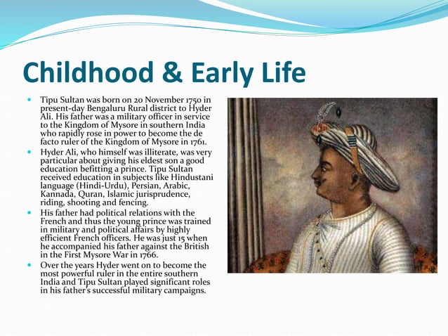 Tipu sultan | PPTX