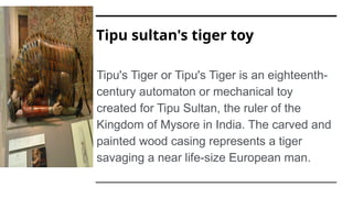 Tipu sultan explanation and information. | PPTX