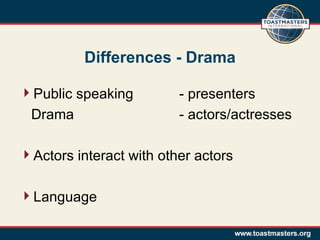 Toastmasters Questions | PPT