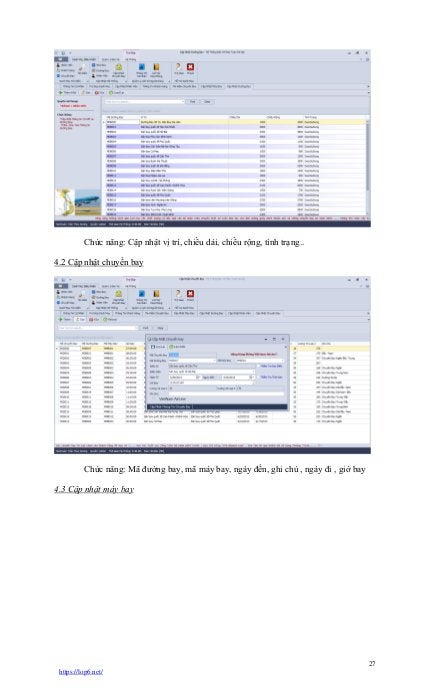 Đề tài Quản lý hệ thống bán vé máy bay của hãng hàng không Vietnam Airline sử dụng mô hình cơ sở ...