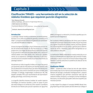 TIRADS HORWATH. Tiroides patológico en ecografia | PDF