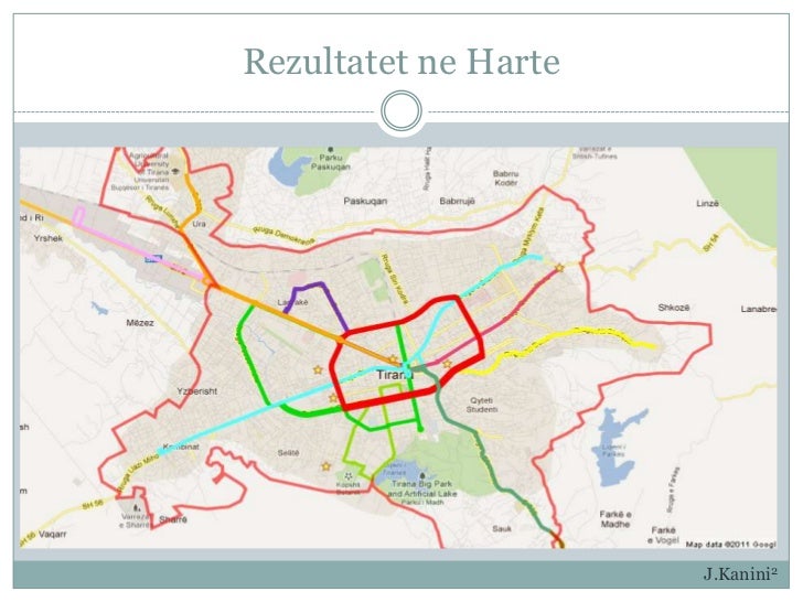 Tirana bus stations - Open Datathon Albania 2011