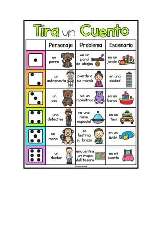 Tira un cuento | DOCX