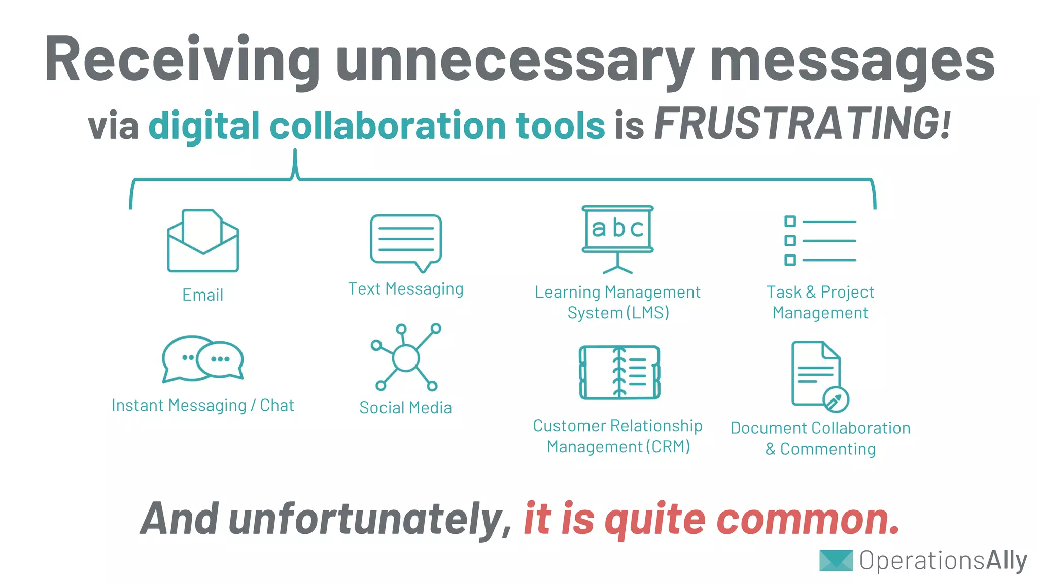 Tired of receiving unnecessary messages | PPT