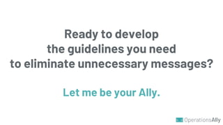 Tired of receiving unnecessary messages | PPT