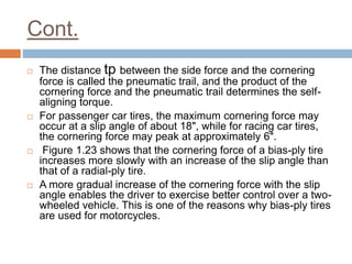Tire forces and moments | PPTX