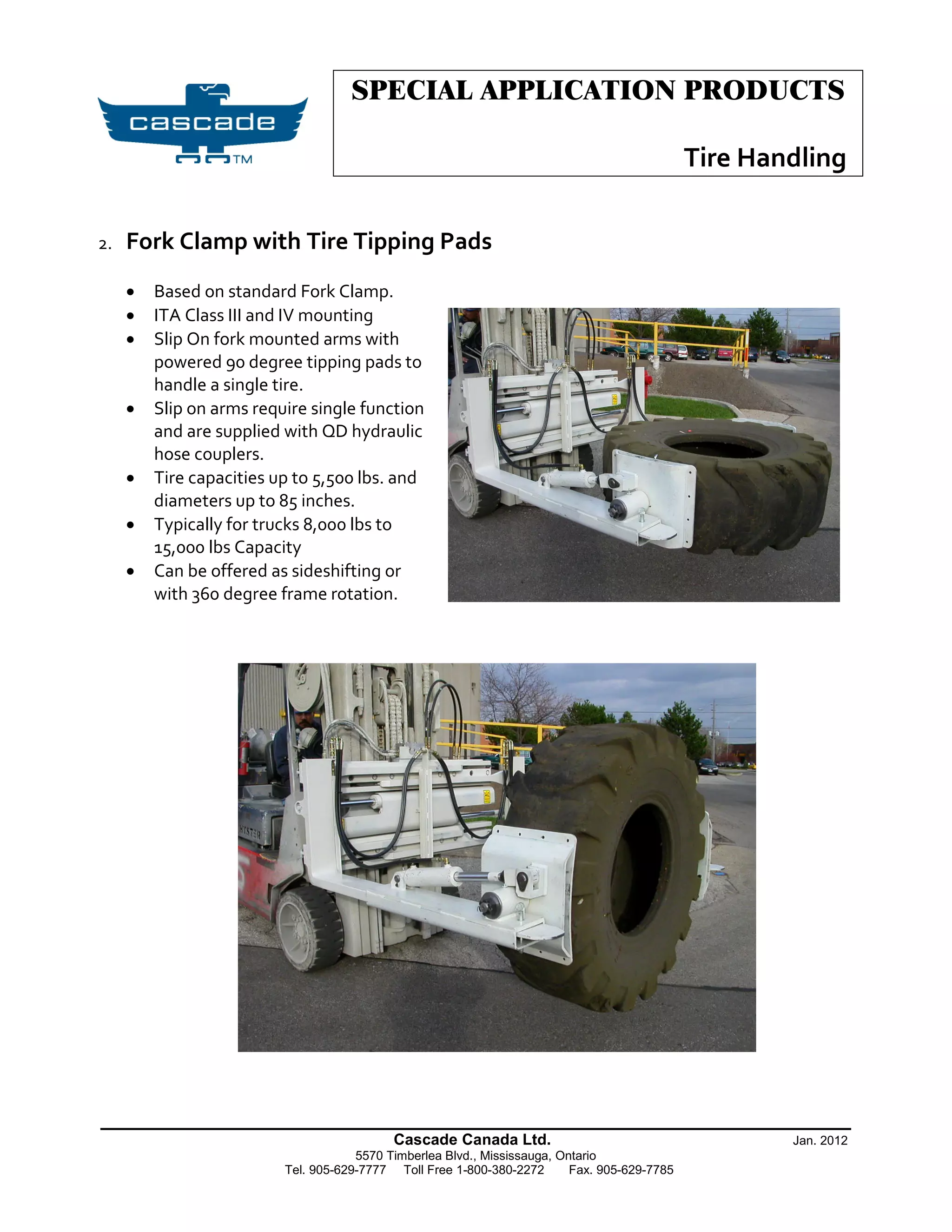 Tire Handling Guide R0 | PDF