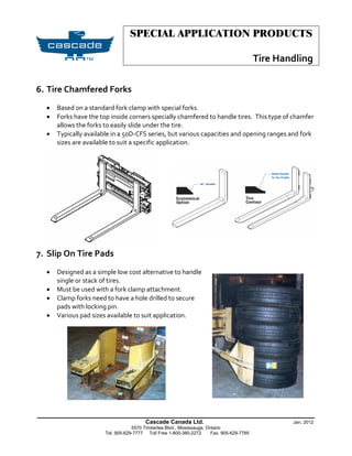 Tire Handling Guide R0 | PDF