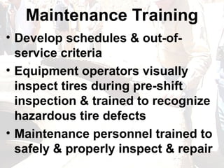 Tire Safety - How to inspect tires and avoid accidents | PPT