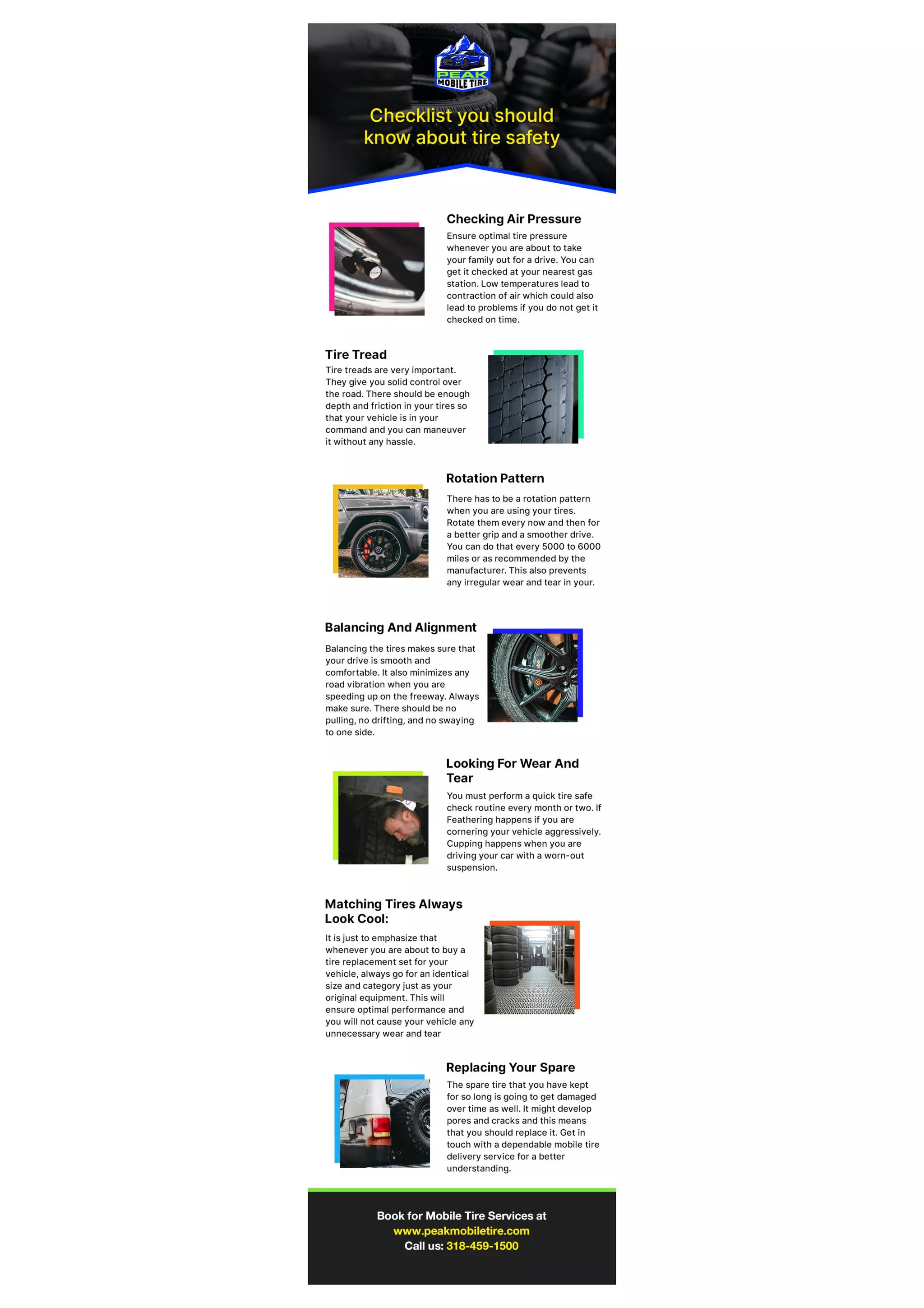 Tire safety checklist | PDF