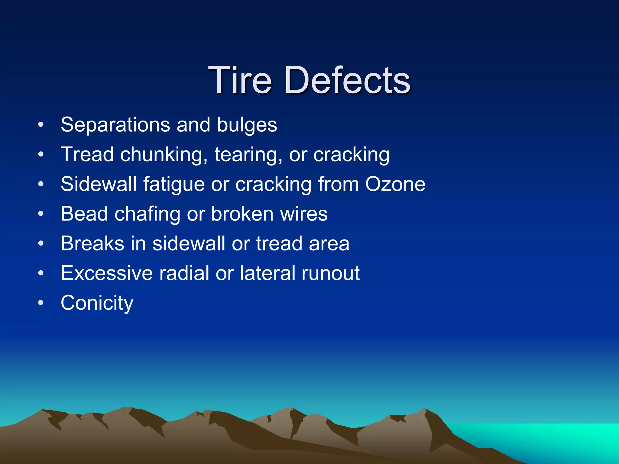 Tires and wheels | PPTX